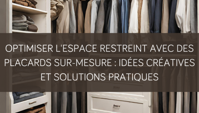 Optimiser l'espace restreint avec des placards sur-mesure : Idées ...