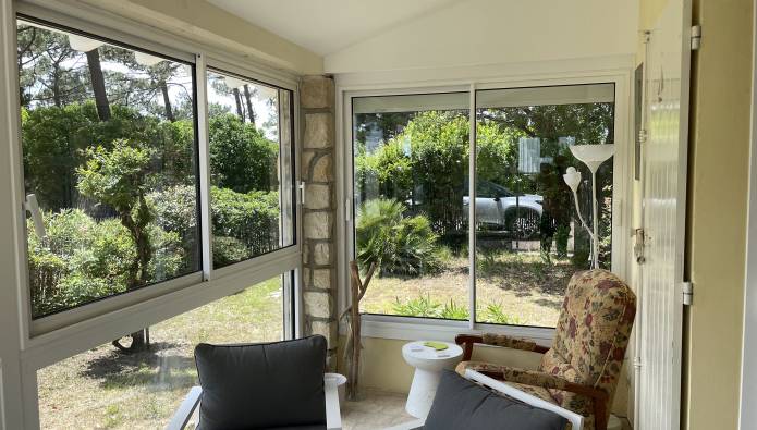 Véranda à Lège-Cap-Ferret - La Maison Des Travaux