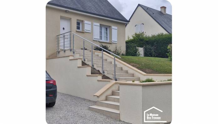 Transformation extérieure : avant-après ! 14400 Bayeux - La Maison Des ...